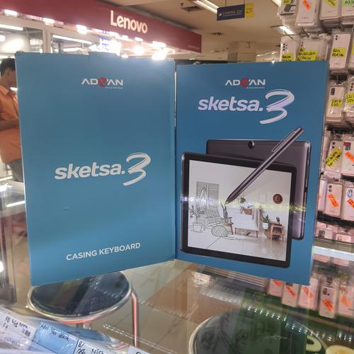 Jual Advan Sketsa 3 fullpack keyboard + stylus new 6/128Gb - Jakarta ...