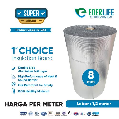 Jual Aluminium Foil Atap, Peredam Panas Atap, Foam Insulation 8mm ...