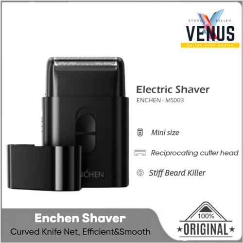 Jual ENCHEN MS003 Portable Twin Blade alat cukur jenggot Rechargeable ...