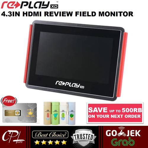 Jual Replay xd 4.3in hdmi review field monitor 10-rpxd-lcd-4.3 - Jakarta Selatan ...
