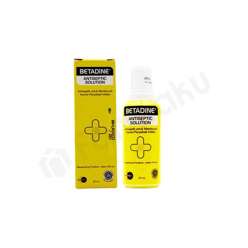 Promo Betadine Antiseptic Solution 30 ml - Obat Luka untuk Cegah ...