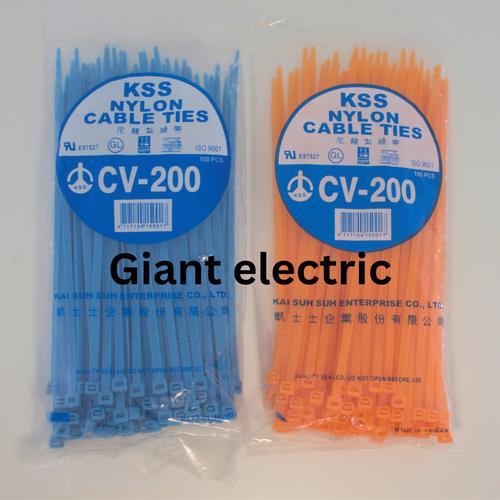 Jual KSS NYLON CABLE TIES WARNA CV-200/ 200x4,8mm - Biru - Jakarta Pusat - Giant electric ...