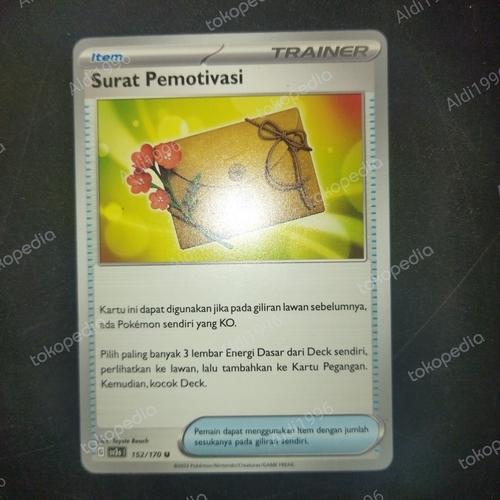 Jual surat pemotivasi pokemon - Kab. Garut - Aldi1996 | Tokopedia