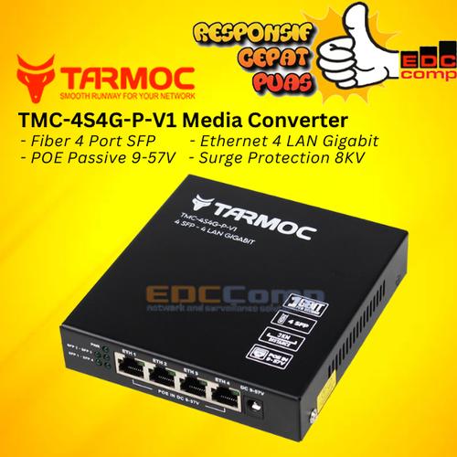 Jual Tarmoc TMC-4S4G-P-V1 Switch 4 SFP 4 LAN Gigabit | Media Converter ...
