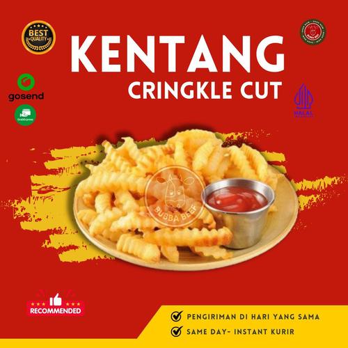 Jual Kentang Crinkle Cut/Kentang Frozen/Cemilan Frozen/Frozen Food ...