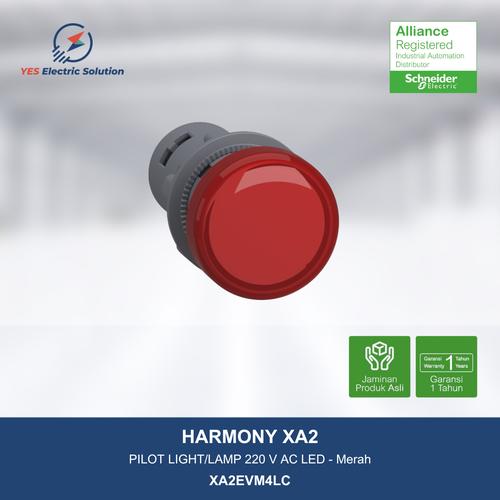 Jual Schneider Electric XA2 Pilot Light/Lamp 220 V AC LED Merah ...