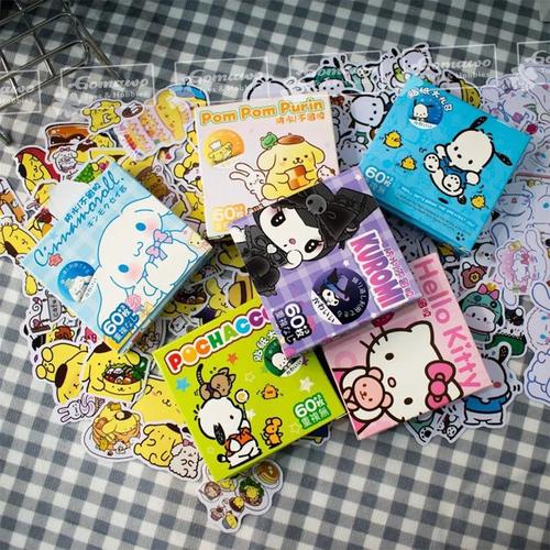 Jual Stiker anak Kuromi Sticker box Karakter Sanrio Cinnamoroll ...