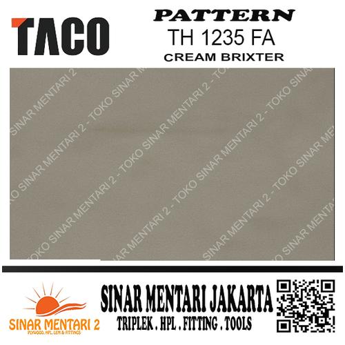 Jual TACO HPL PATTERN TH 1235 FA CREAM BRIXTER - Jakarta Barat - Sinar ...