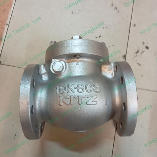 Jual Swing check valve 3" KITZ cast iron jis 10K - Jakarta Barat ...
