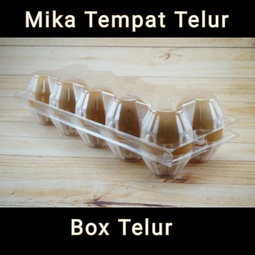 Jual Tempat Telur Box Telur Wadah Mika Tray Penyimpanan Telor Egg Pack ...