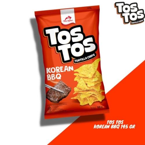 Jual Tos Tos Tortilla chips BBQ 145 gr / Snack Tos Tos Korea BBQ 145 gr ...