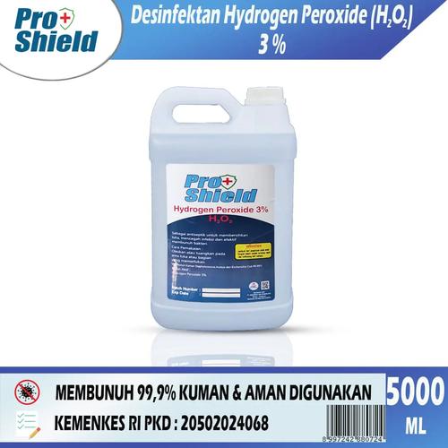 Jual PROMO!!! Hydrogen Peroxide 3% (H2O2) - 5 Liter - Kota Denpasar ...