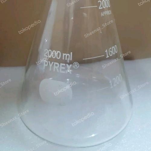 Jual Erlenmeyer Pyrex 2000ml - Kab. Bogor - Sheenaz Store | Tokopedia