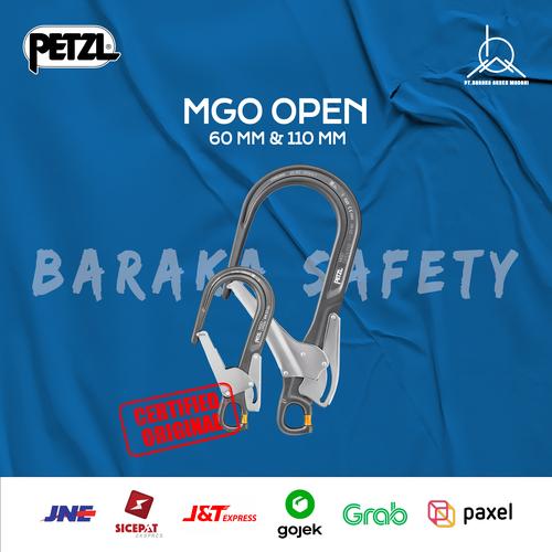 Jual PETZL MGO OPEN Auto-Locking Connector with Large Gate Opening - 60 ...