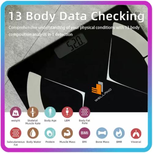 Jual Welland Wide Model Smart Body Fat Scale - Jakarta Timur - Algatea | Tokopedia