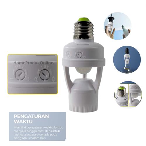 Promo HOME FITTING SENSOR CAHAYA FITING LAMPU SENSOR CAHAYA - type b ...