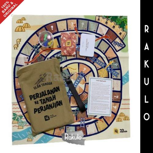 Jual Permainan Anak Kristen Ular Tangga Games Rohani Snake and Ladder ...