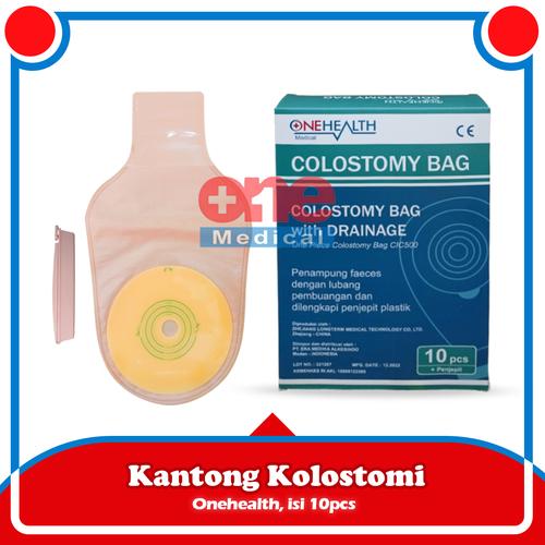 Jual Kantong Kolostomi Stoma | Colostomy Bag OneHealth Box isi 10 Pcs ...