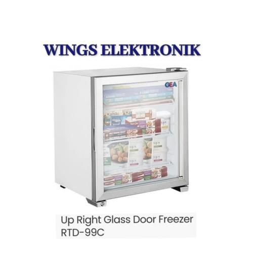 Jual GEA RTD 99C UPRIGHT GLASS DOOR FREEZEE - SHOWCASE FREEZER ES CREAM ...