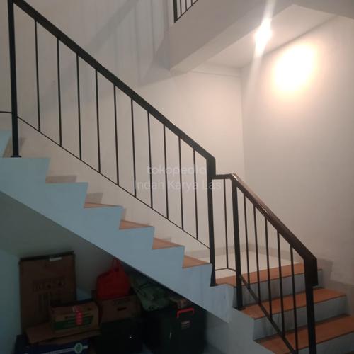 Jual Railing tangga balkon handrail kayu besi solid nako - Kota Bekasi ...