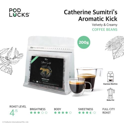 Jual Catherine Sumitri's 200g Coffee Beans Aromatic Kick - Kab. Bogor ...