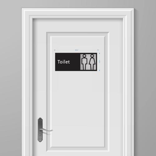 Jual Toilet Sign Akrilik | Acrylic Sign Restroom WC Modern | Sign Board ...