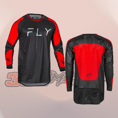 Jual Jersey Fly Evolution Black Red Dst 2024 Jersey Fly Black Red ...