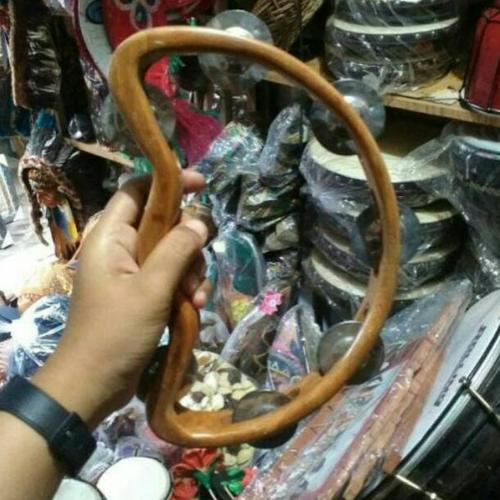 Jual ORIGINAL TAMBORINE / KECREKAN KAYU ASLI - ALAT MUSIK TRADISIONAL ...
