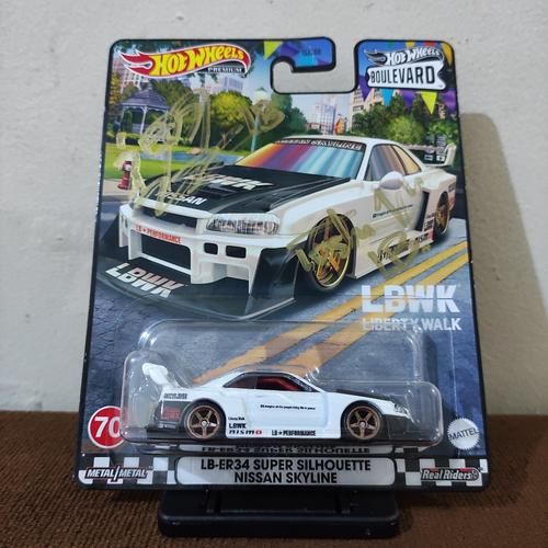Jual Hot Wheels LB-ER34 Super Silhouette Nissan Skyline LBWK / Sign ...