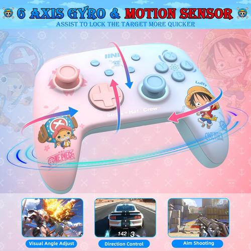 Promo IINE One piece Wireless Pro Controller Switch/PC/IOS/Android ...