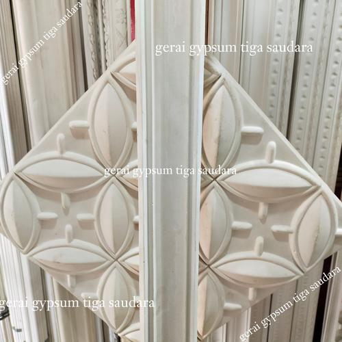 Jual Lis gypsum polos minimalis 7cm - Lis plafon gipsum 7cm - List ...