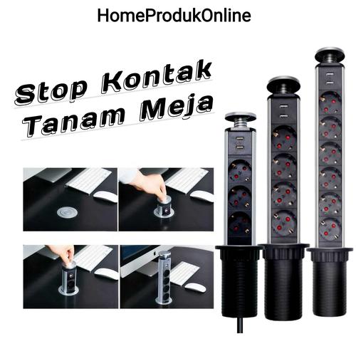 Promo Stop Kontak Colokan Listrik Tanam Meja Metting - Type B - Jakarta ...