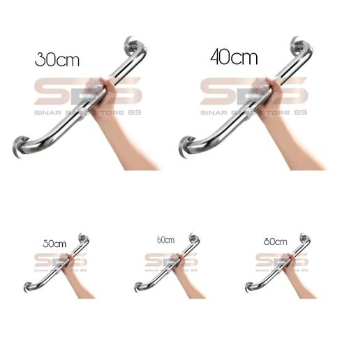 Jual Pegangan Kamar Mandi Toilet Gagang Bathtub Handle Grab Stainless ...
