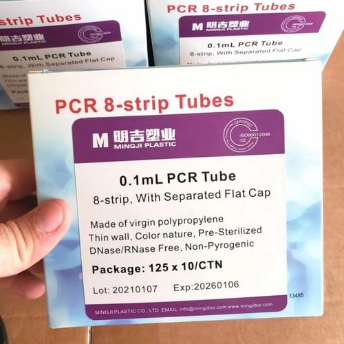 Jual Mingji PCR Strip Tube 0.1ml Sterile With Separated Cap - Jakarta Barat - Kokohcuanstore ...