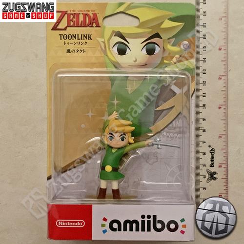 Jual AMIIBO TOON LINK nintendo switch game legend of zelda The Wind ...