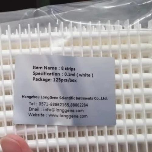 Jual Longgene White PCR Strip Tube 0.1ml 125 Strips - Jakarta Barat ...