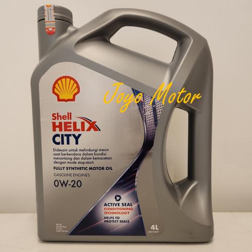 Jual Oli Mesin Shell Helix City SAE 0w-20 Fully Synthetic API SP 4 ...