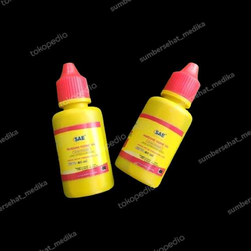 Jual POVIDONE MEDIKA 60ML POVIDONE IODINE OBAT MERAH SEPERTI BETADINE ...