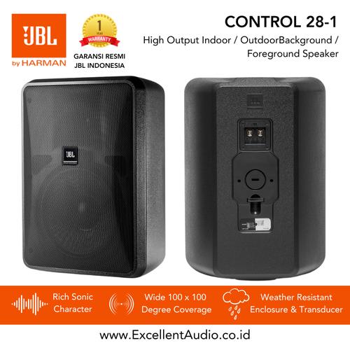 Promo Speaker JBL Control 28-1 / control 28 1 Indoor / Outdoor Speaker Cicil 0% 3x - Jakarta ...