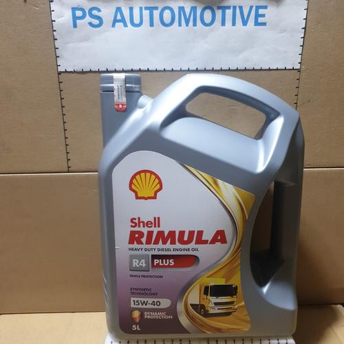 Jual OLI MESIN SHELL HELIX RIMULA R4 PLUS 5 LITER 15W-40 - Kota Bandung ...