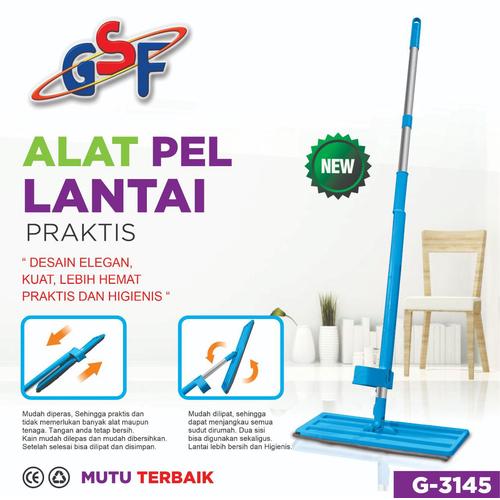 Jual Pel Lantai Otomatis Alat Pel Lantai X Pembersih Lantai Mop Rotasi ...