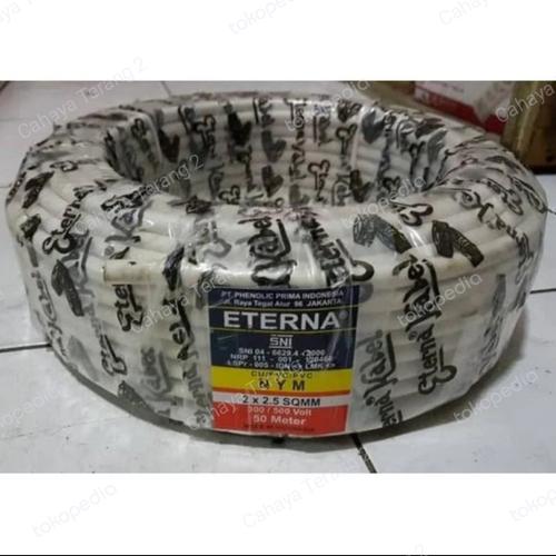 Jual Kabel Listrik ETERNA 2x2.5 NYM ETERNA 2x2.5 (50 Meter FULL) - Kota Tangerang - cahaya ...