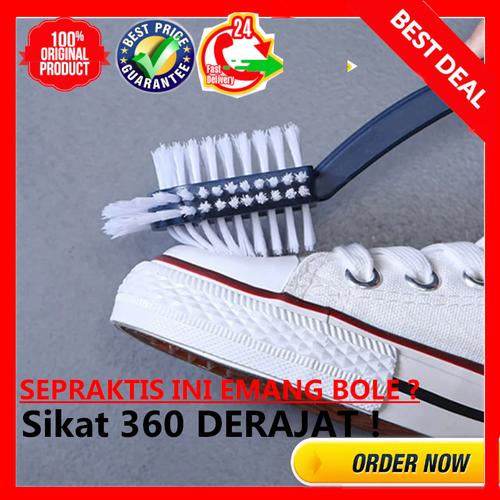 Jual Sikat Sepatu 360 derajat / shoe brush semua sisi pembersih sepatu ...