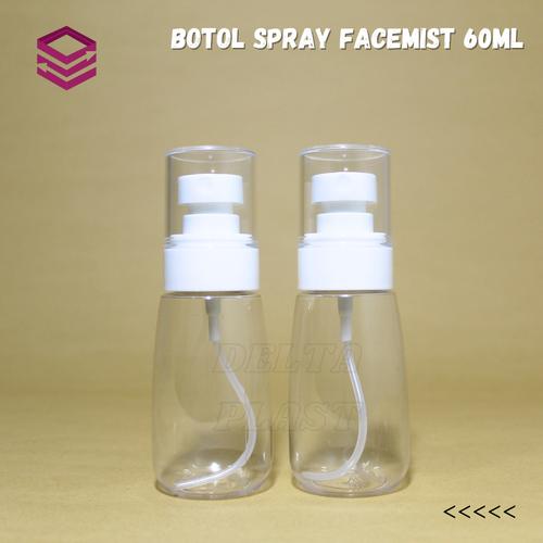Jual Botol spray facemist 60ml/botol parfum 60ml/botol hand sanitizer ...