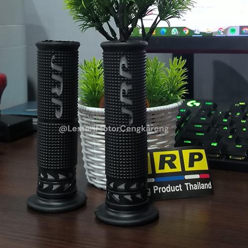 Jual HANDGRIP GRIP MOTOR UNIVERSAL JRP HITAM POLOS SOFT COMPOUND ...