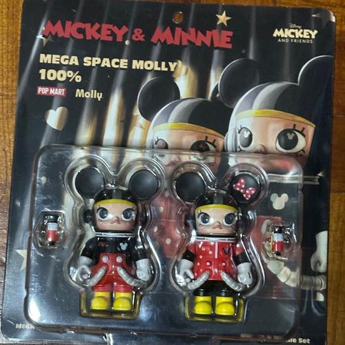 Jual Mega Space Molly x Disney Mickey & Minnie Mouse 100% very Rare Pcs ...