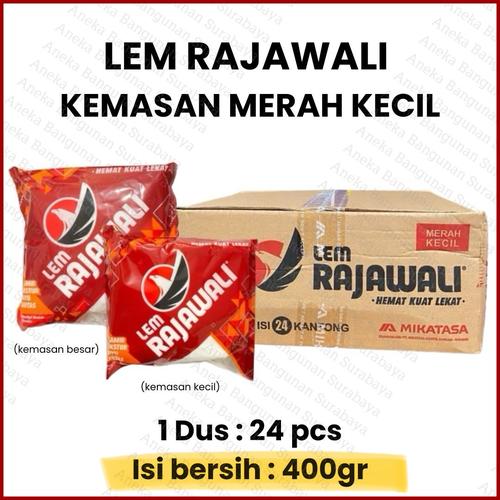 Jual Lem Rajawali putih 400gr | lem PVAC | plamir ½ kilo lem fox kecil ...