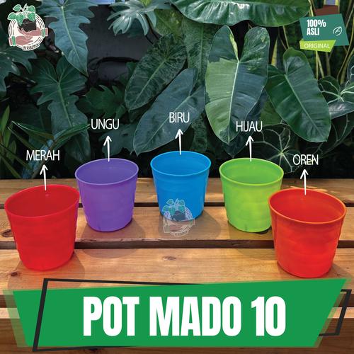 Jual Pot Bunga Mado Lovenia 10 Pot Tanaman Buah Bahan Glossy Unik ...
