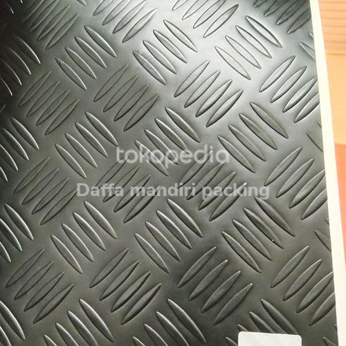 Jual karpet lantai anti slip motif bordes hitam tebal 1,5mm 200cm x ...