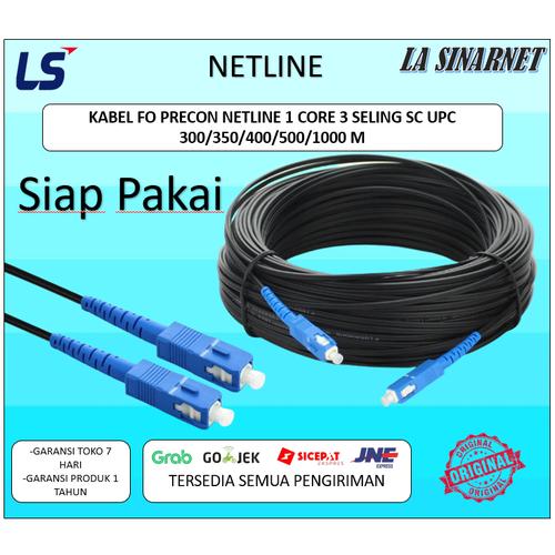 Jual KABEL FO PRECON NETLINE 1 CORE 3 SELING SC UPC 300/350/400/500 ...